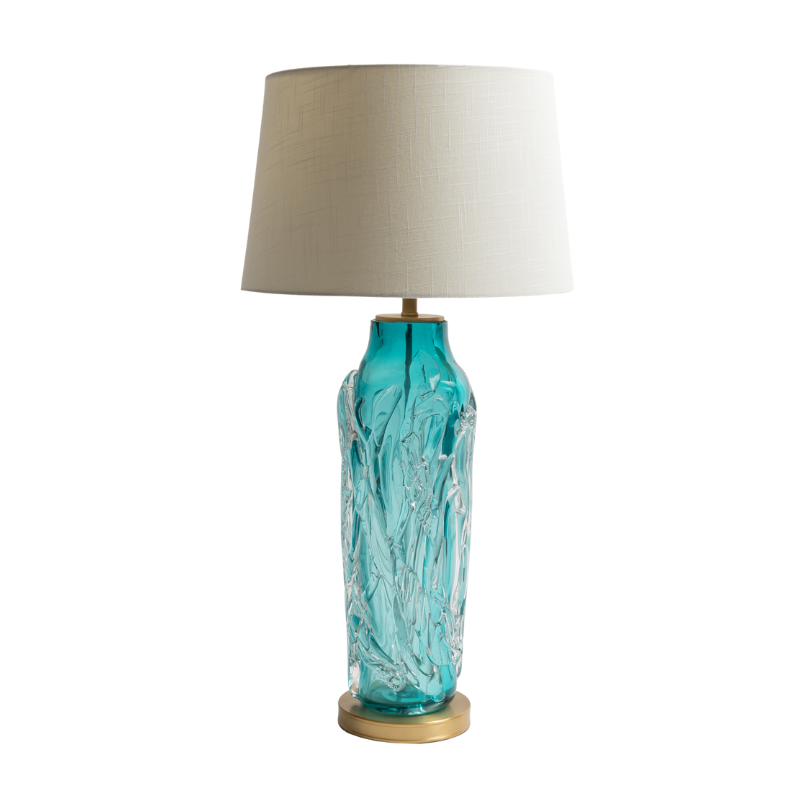 Toulouse Turquoise Lamp - Natalie Jayne Interiors